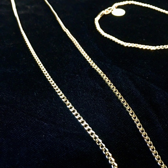 Jewelry | Micro Cuban Link Chain 18k Gold Made In Italy | Poshmark